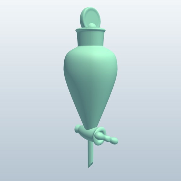 Separating Funnel V1 Free 3D Model - .obj .stl - Free3D