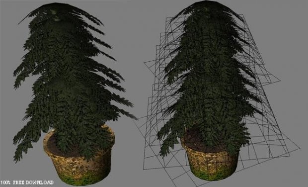 Plants Free 3D Model - .3ds .obj .max .fbx .mtl .dwg .dxf - Free3D