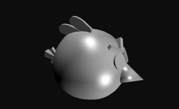 Angry bird1 Free 3D Model - .3ds .fbx .sldprt - Free3D
