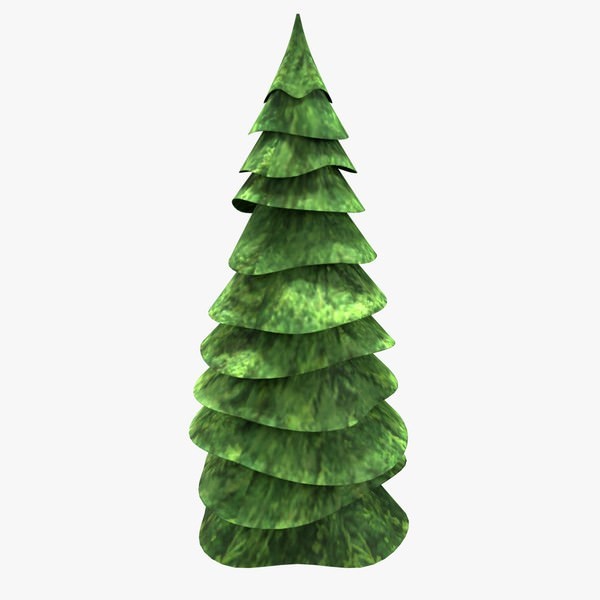Pine Tree v2 Free 3D Model - .obj .stl - Free3D