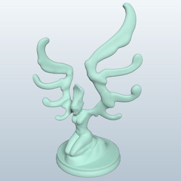 Jewelry Tree V2 Free 3D Model - .obj .stl - Free3D
