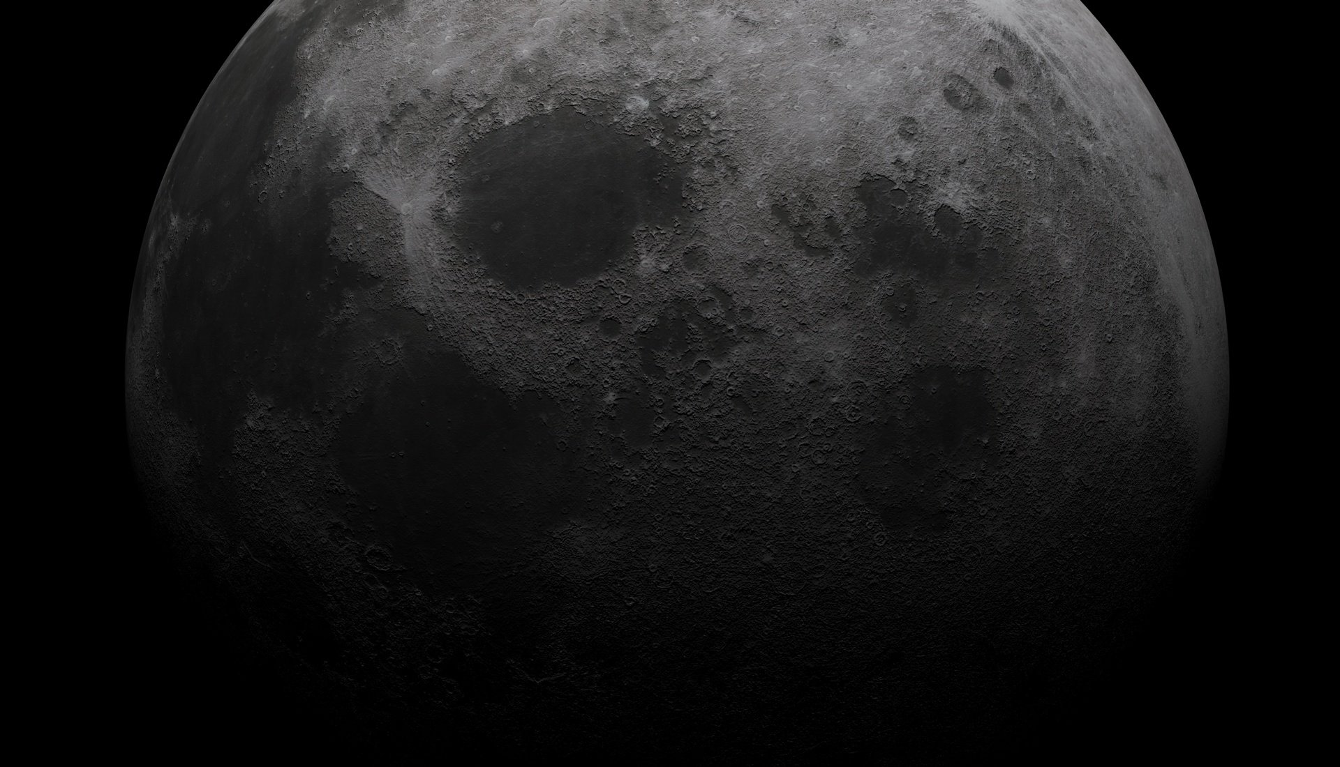 Realistic Moon Free 3D Model - .3ds .obj .c4d .fbx - Free3D