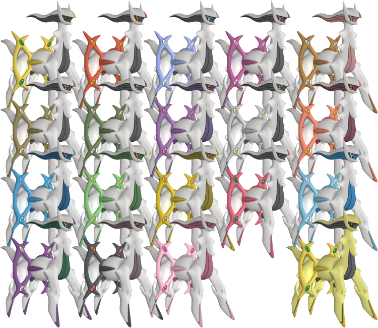 Arceus (Pokemon) Free 3D Model - .dae .fbx - Free3D