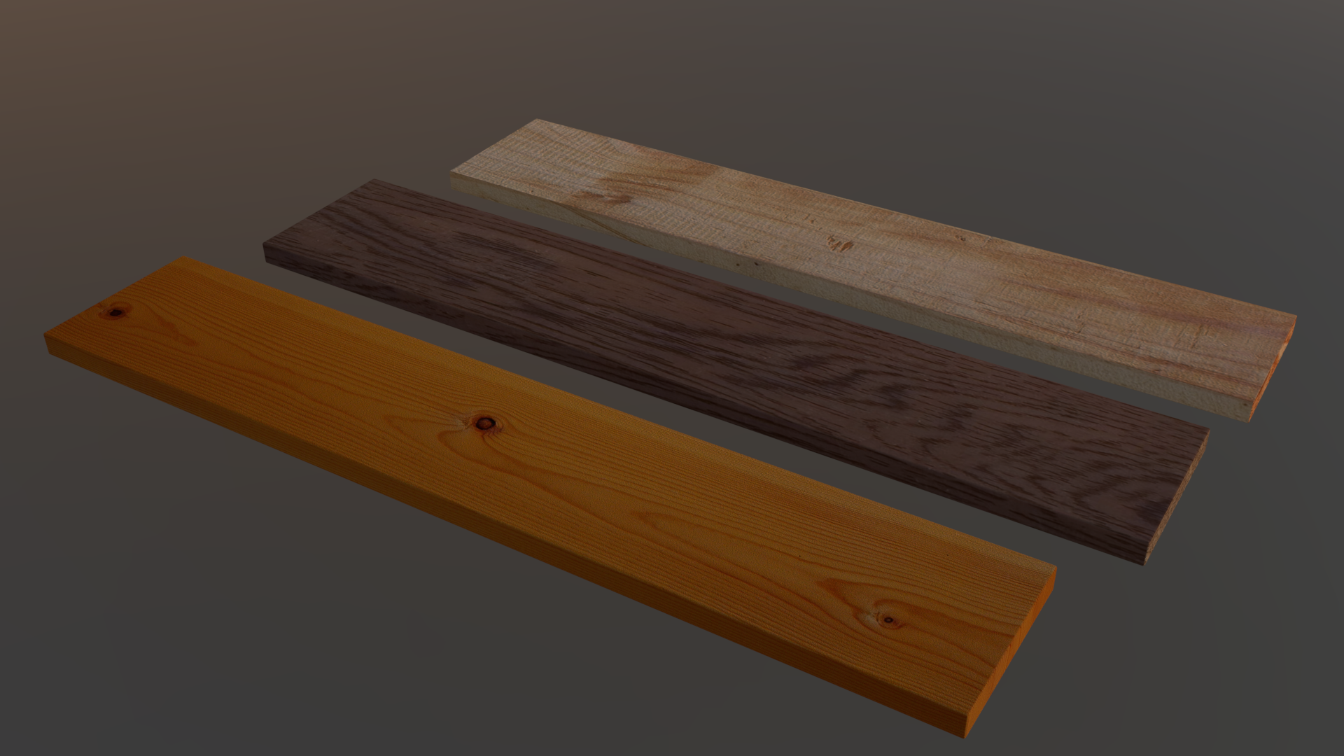 Plank of wood Free 3D Model - .obj .blend .fbx - Free3D