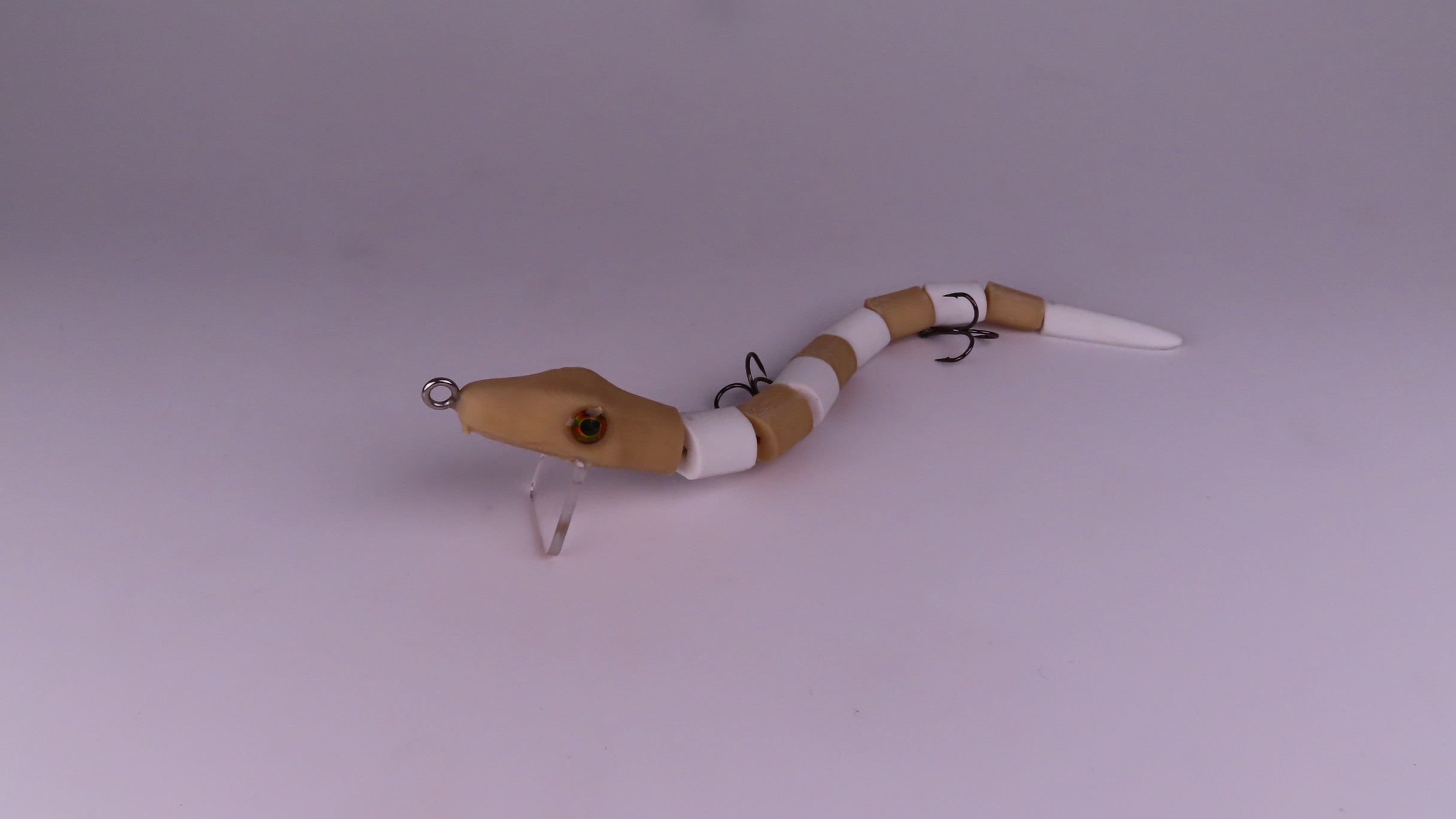 Fishing Lure - snake lure(real action) Free 3D Model - .stl - Free3D