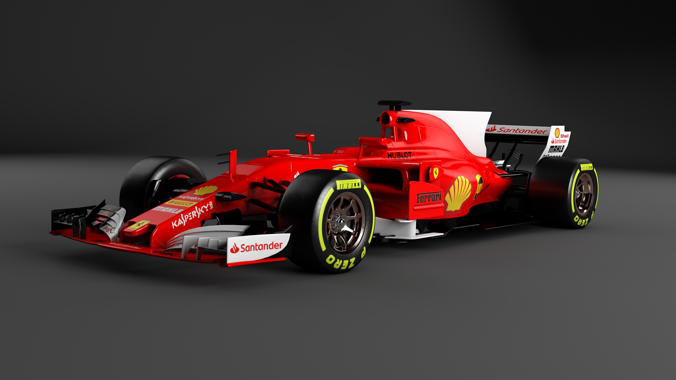 Ferrari formula 1 Free 3D Model - .c4d .obj .fbx - Free3D