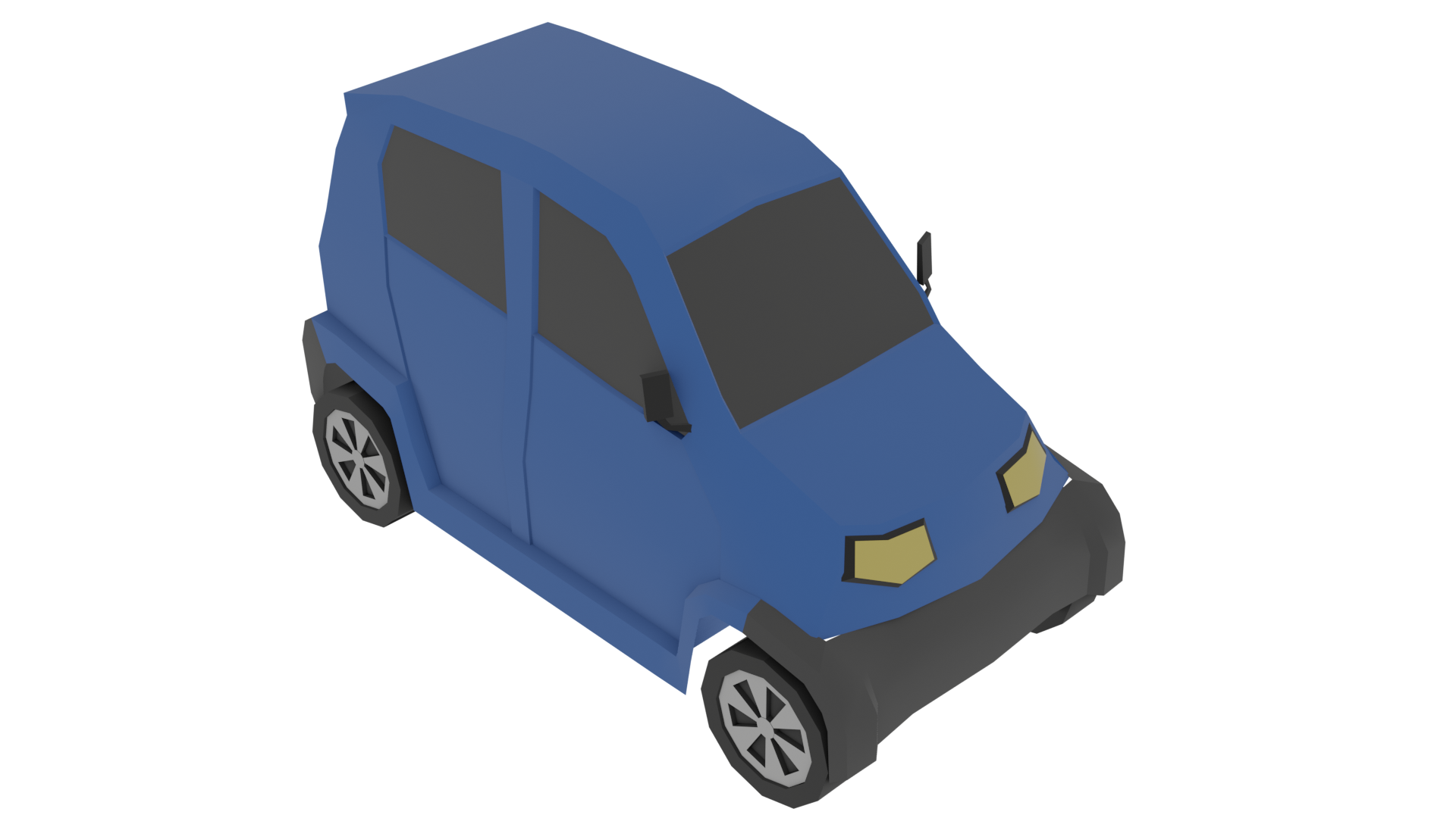 Low poly car Free 3D Model - .png .dae .obj - Free3D