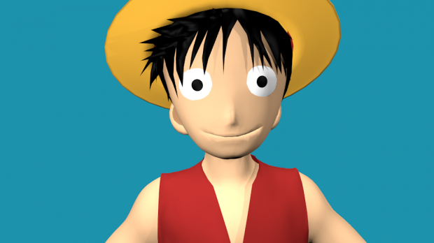 Luffy Free 3D Model - .obj .blend - Free3D