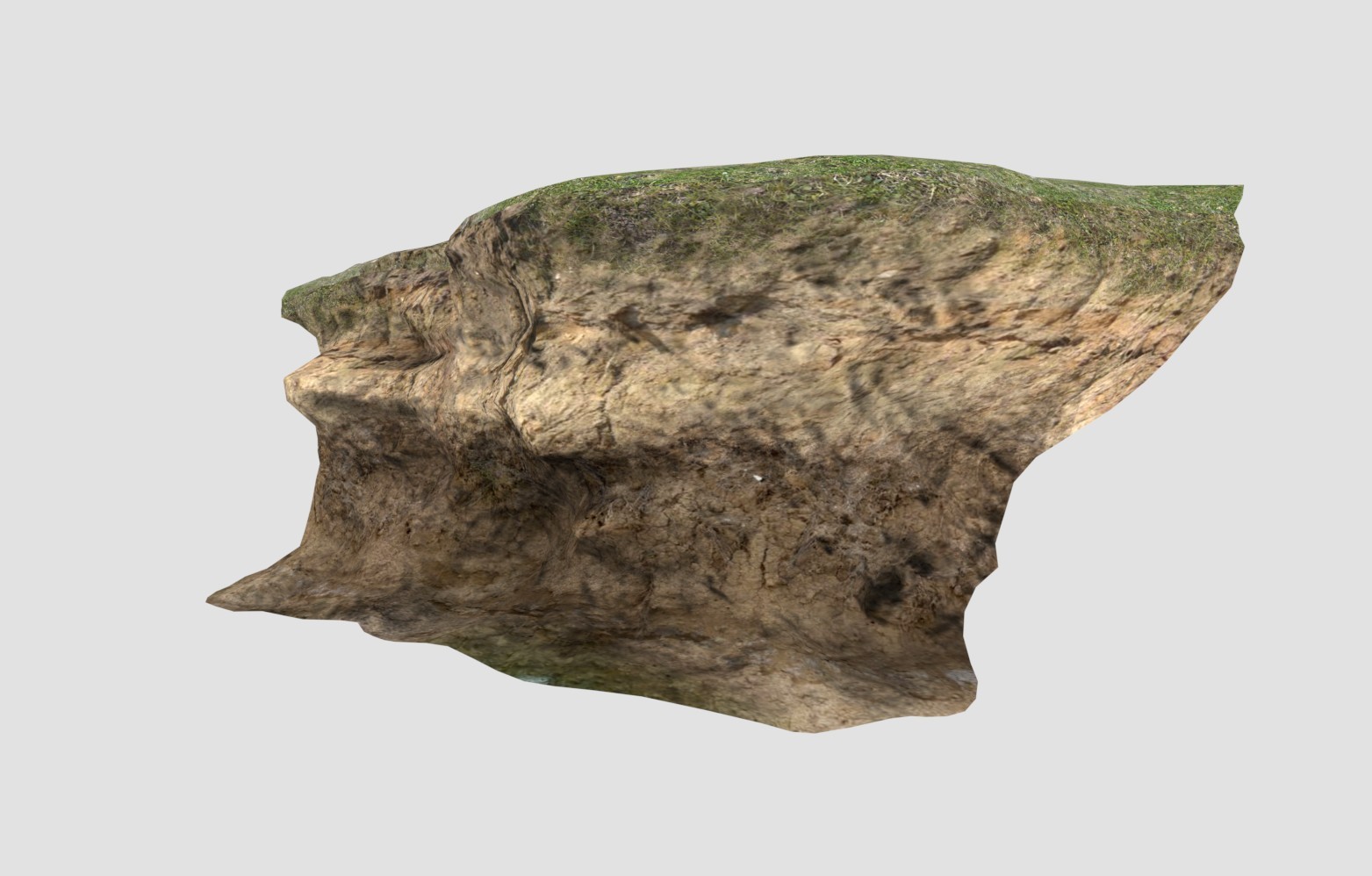 Dirt Cliff Free 3D Model - .obj .fbx .3ds - Free3D