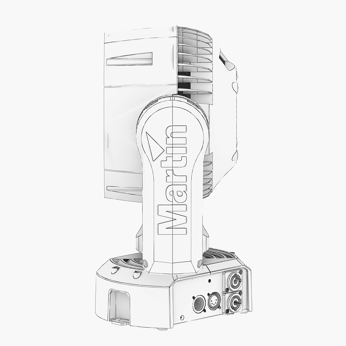 Stage Light 11 Free 3D Model - .stl .obj .max .fbx .cinema .4d .aep ...