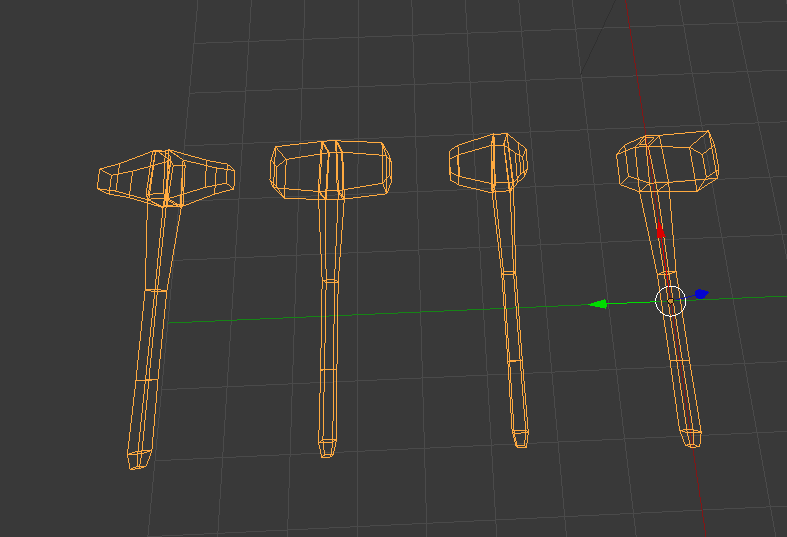 Simple Game Hammers Free 3D Model - .blend .fbx - Free3D