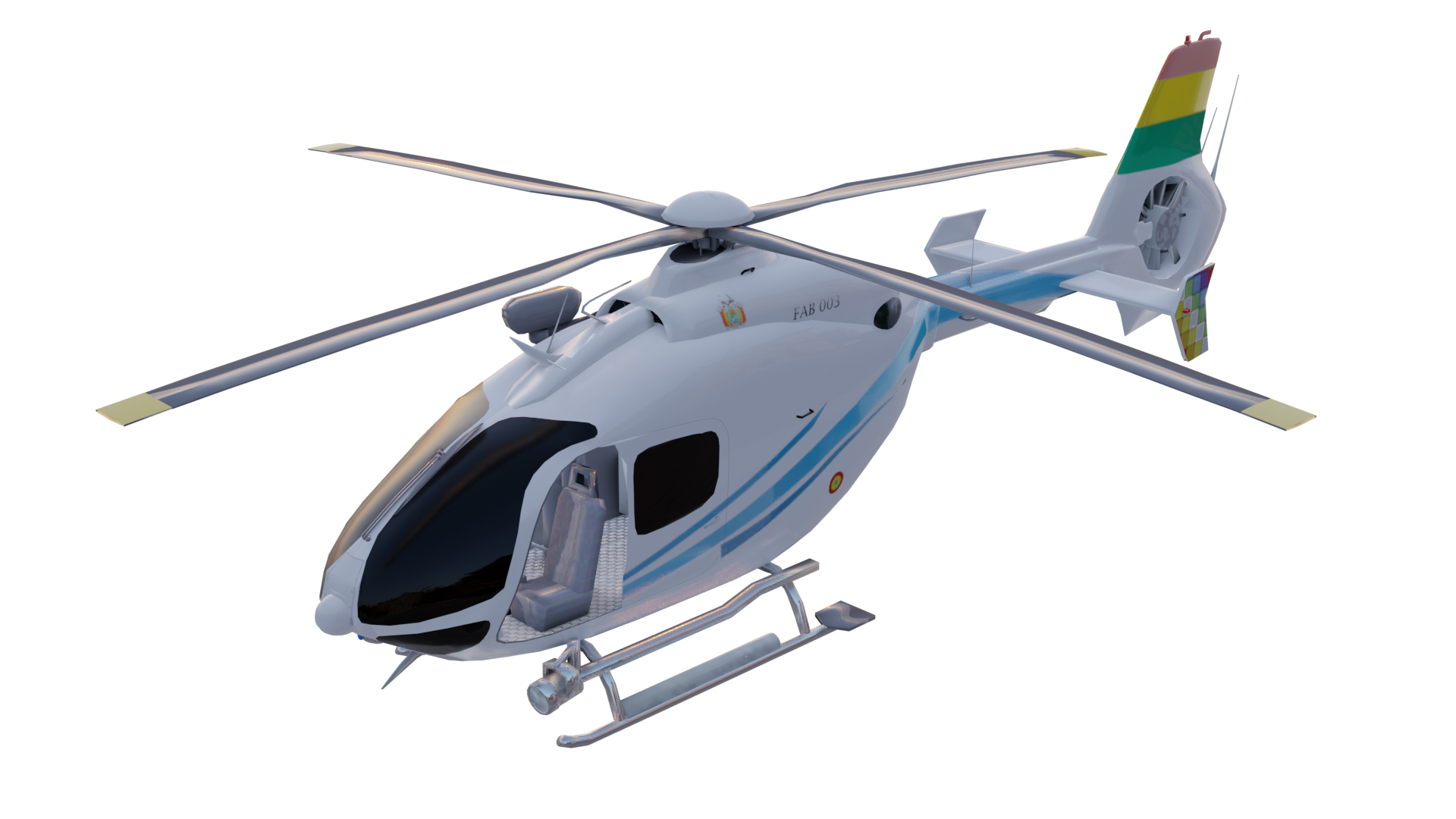 Helicopter Free 3D Model - .fbx .obj - Free3D