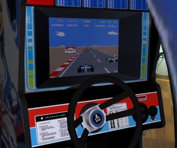 Pole Position 2 - Sitdown Arcade Machine Modelo 3D gratis - .3ds - Free3D