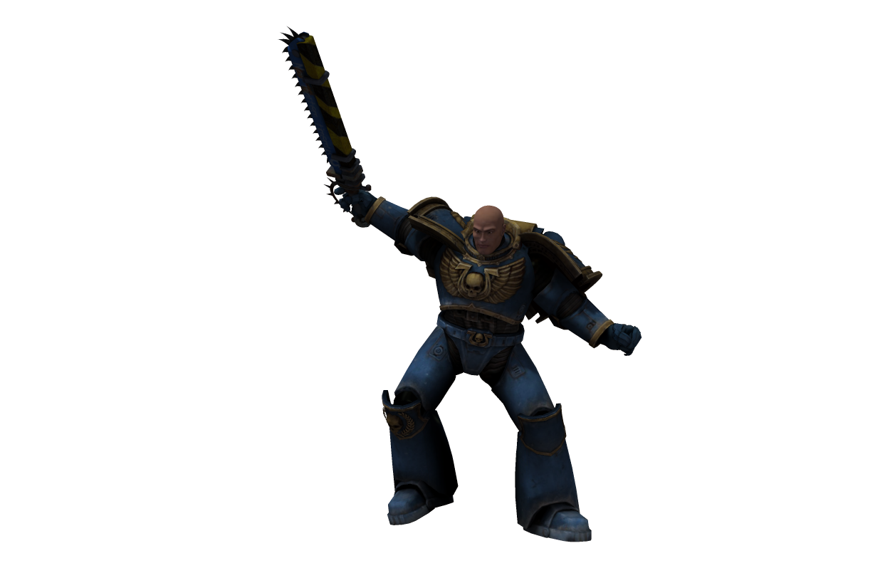 Captain space marine Free 3D Model - .obj .poser - Free3D