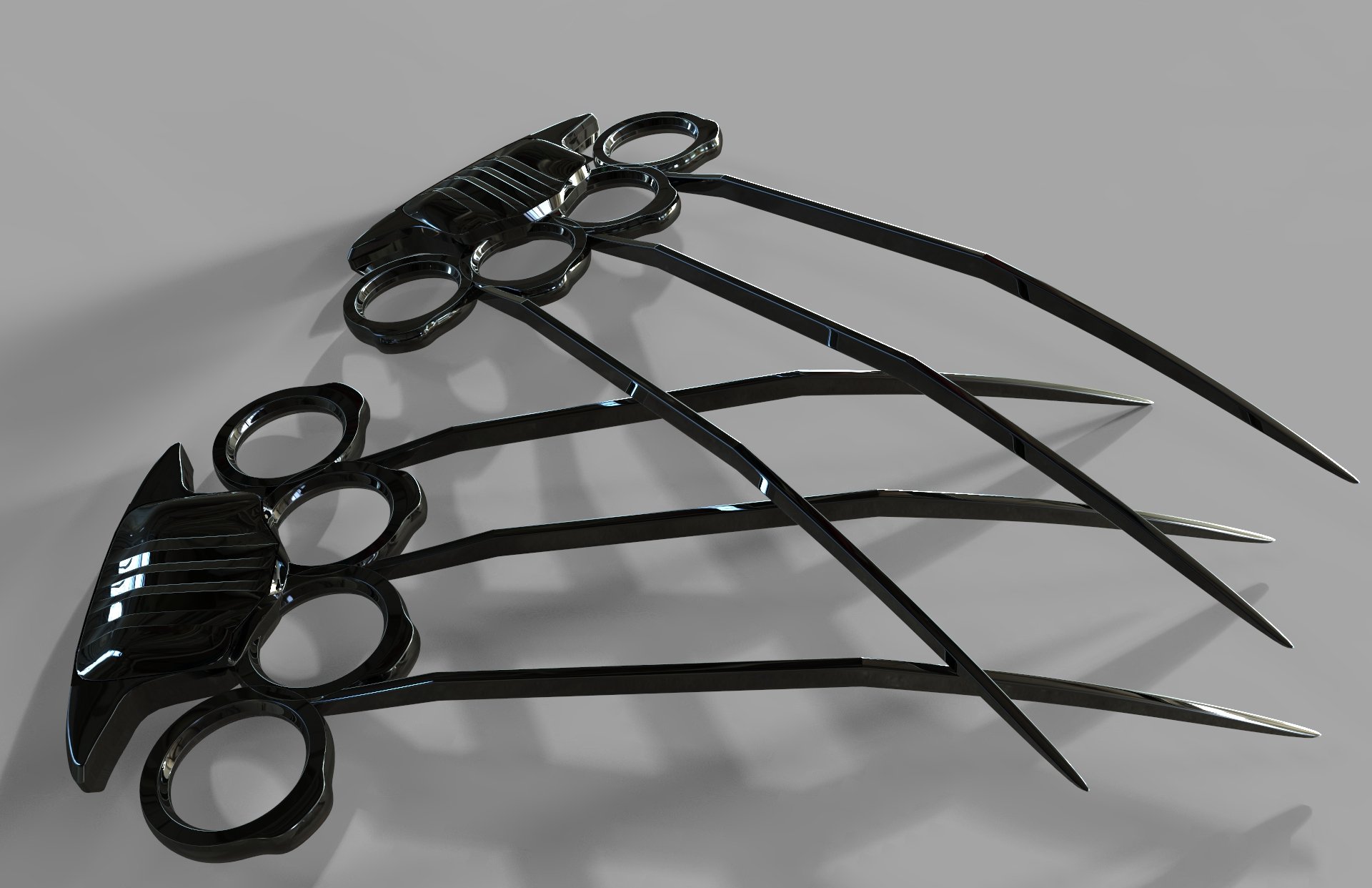 Knuckle duster Free 3D Model - .obj .ma - Free3D