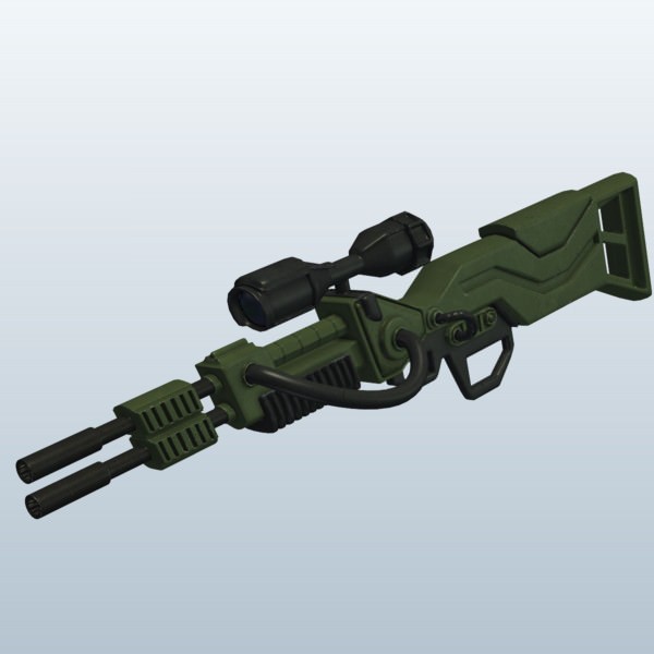Laser Rifle v1 Free 3D Model - .obj .stl - Free3D