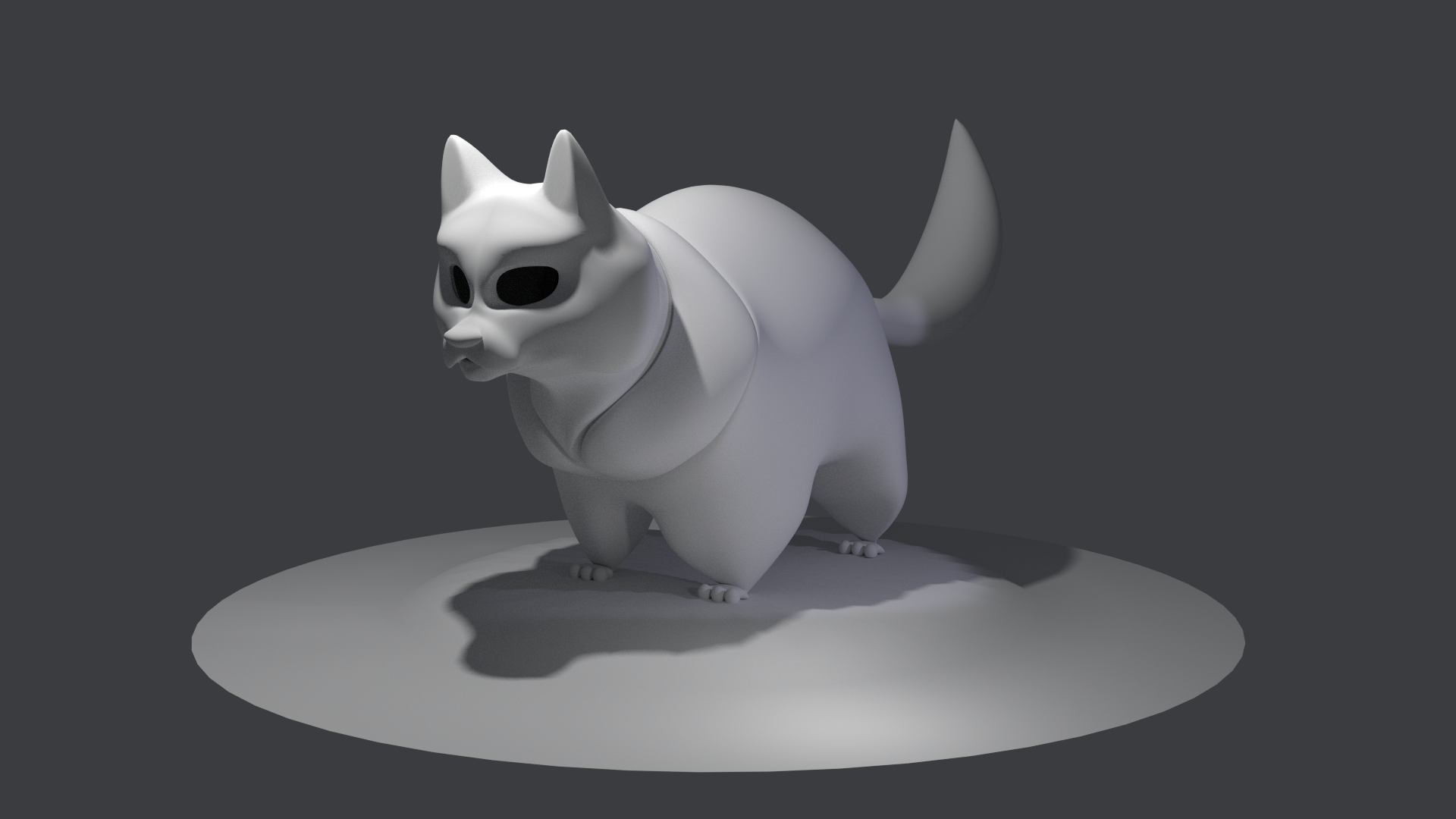 Stylized Cat Free 3D Model - .blend - Free3D