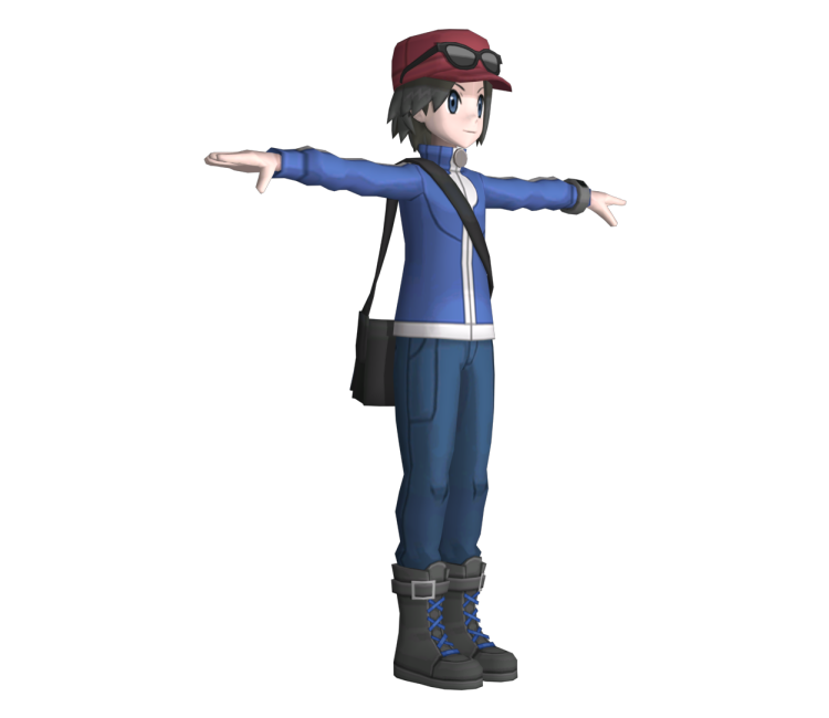 (NPC) (Pokemon) Modelo 3D gratis - .dae .fbx - Free3D