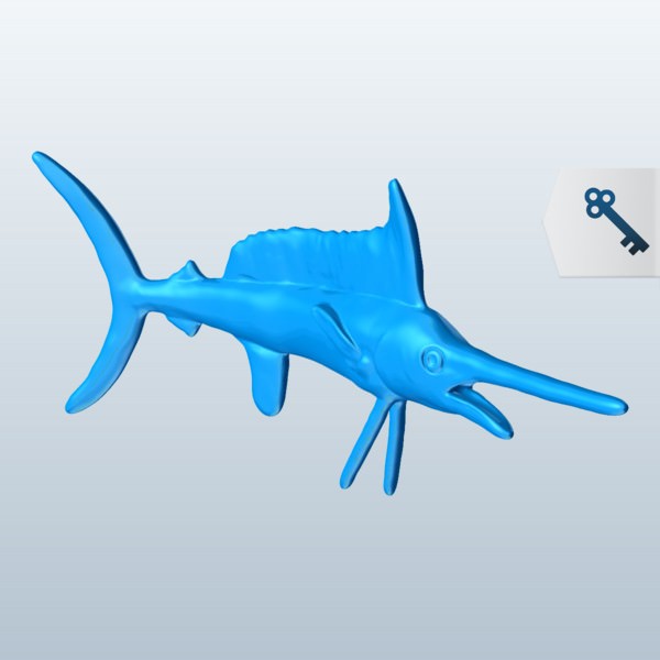 Marlin v1 Free 3D Model - .obj .stl - Free3D