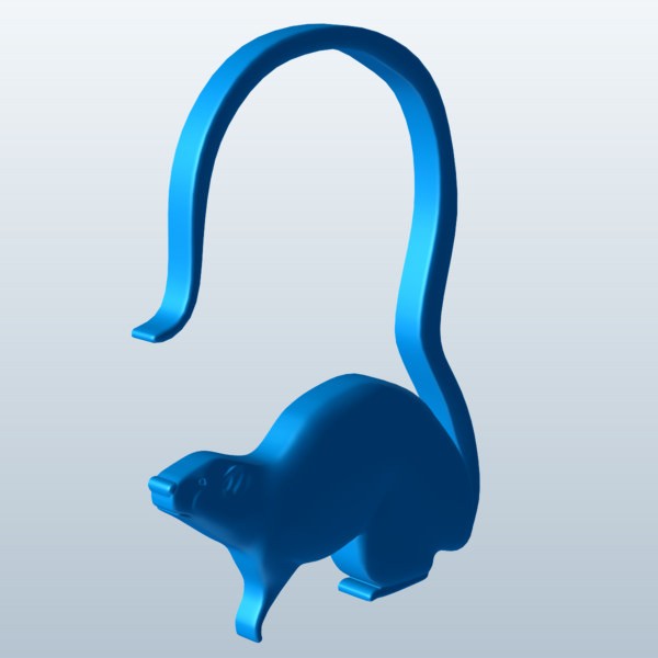 Rat v2 Free 3D Model - .obj .stl - Free3D