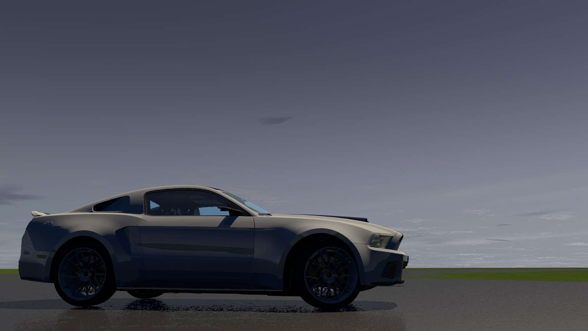 Ford Mustang GT 500 Free 3D Model - .max .c4d .obj - Free3D