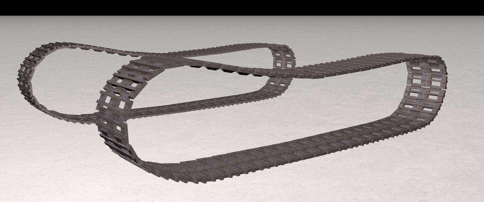 Tank-Track anim Free 3D Model - .c4d - Free3D