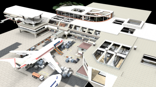Terminal (MW2) Free 3D Model - .c4d - Free3D