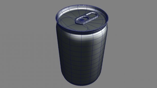 Can Free 3D Model - .obj .max .mb - Free3D