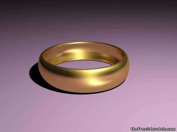 Engagement Ring Free 3D Model - .obj .max - Free3D