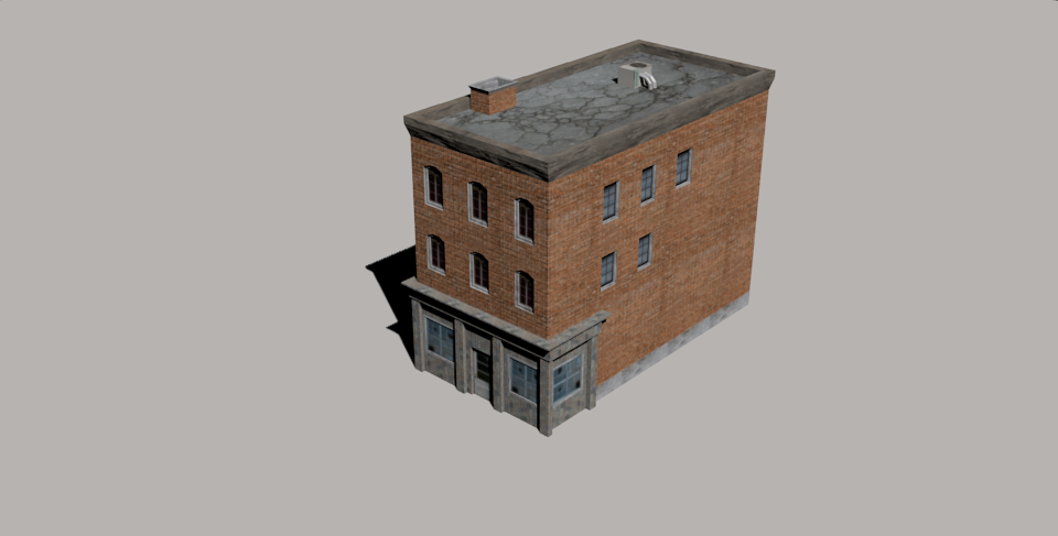 Building Free 3D Model - .3ds .obj .blend .fbx - Free3D