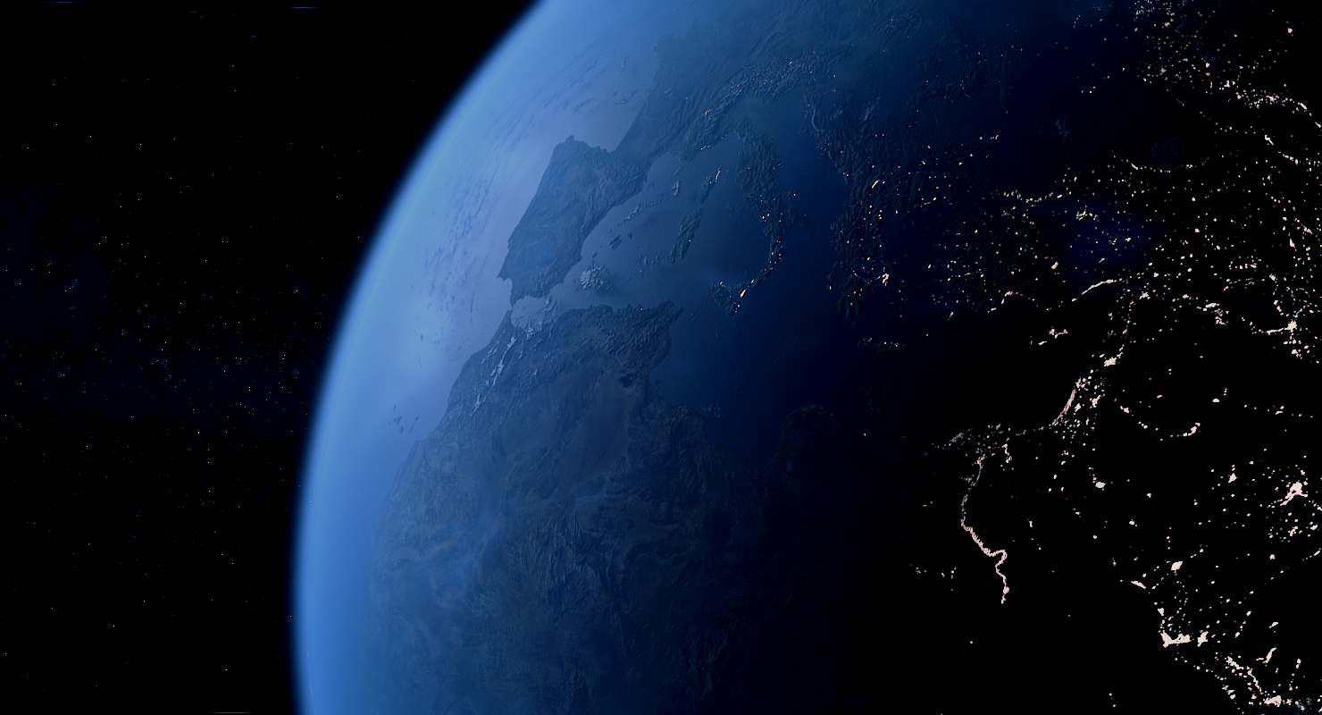 Earth Photorealistic 2K Free 3D Model - .blend .fbx .obj .mtl - Free3D