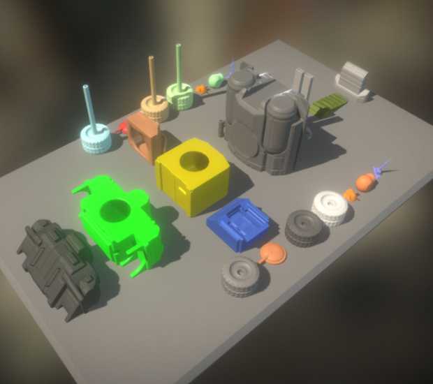 Tank 3d-printable Free 3D Model - .stl - Free3D