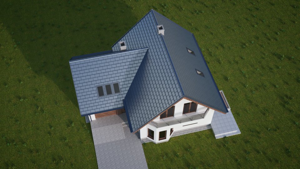 House 10C2 Free 3D Model - .obj .blend .fbx - Free3D