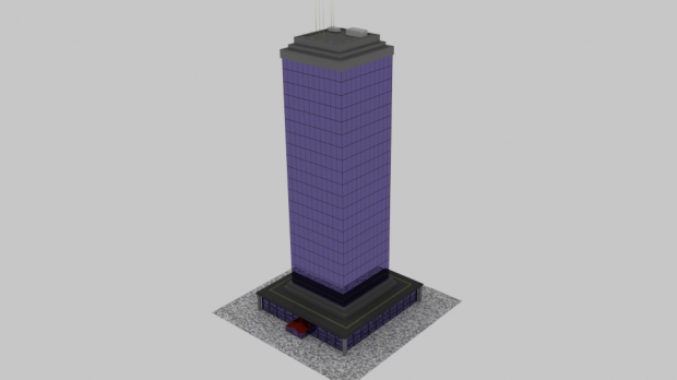Torre simple Modelo 3D gratis - .obj - Free3D