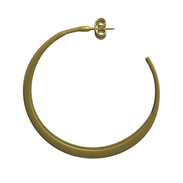 Earring v1 Free 3D Model - .obj .stl - Free3D