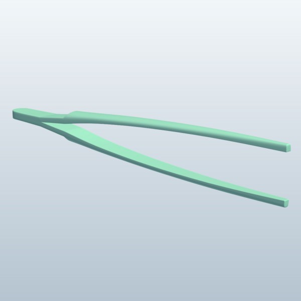 Forceps v1 Free 3D Model - .obj .stl - Free3D