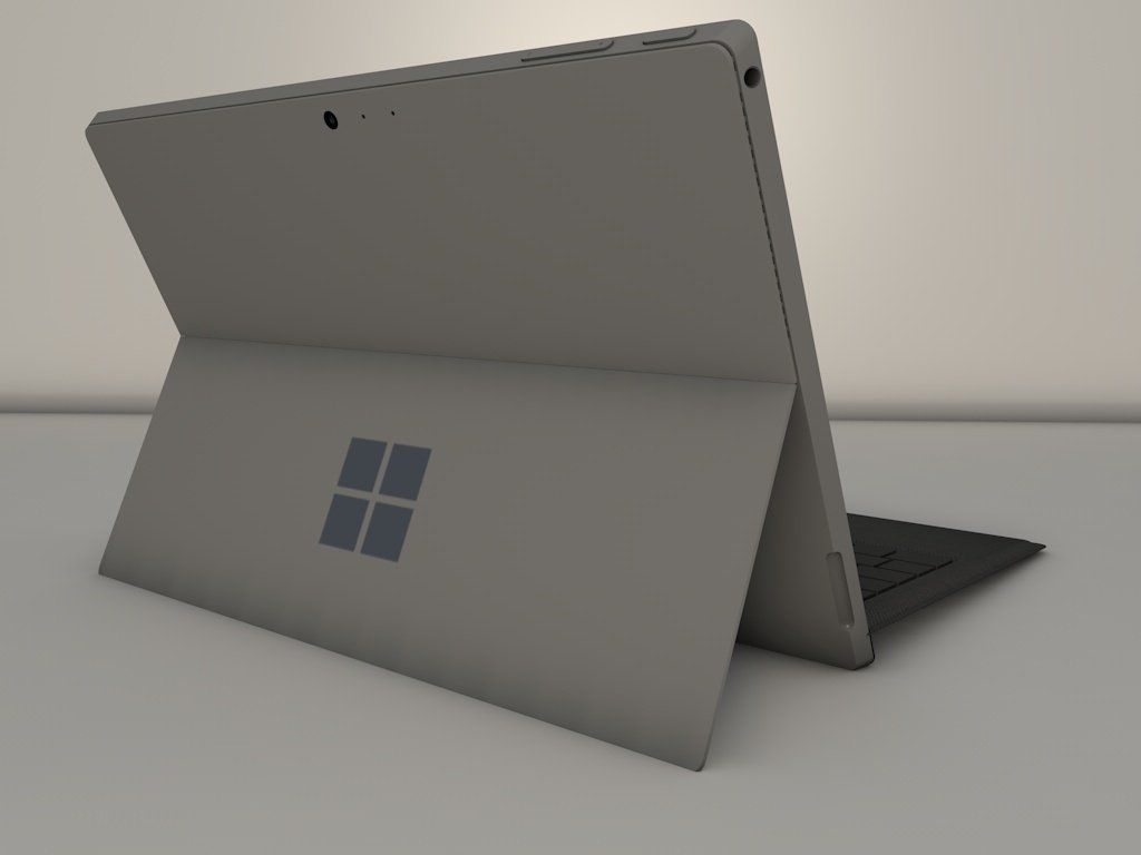 Microsoft Surface Pro 4 Free 3D Model - .c4d - Free3D