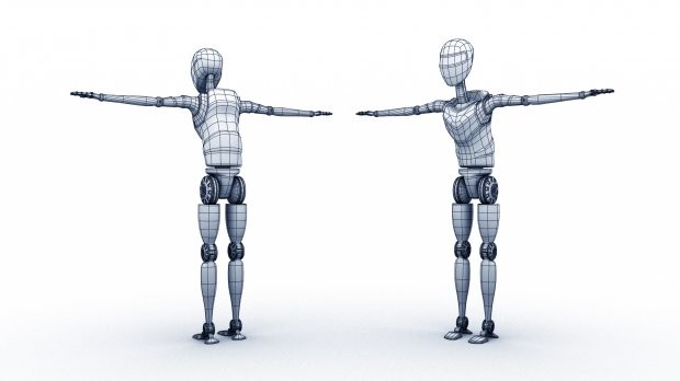 Sci-Fi Male Robot Free 3D Model - .ma .mb - Free3D