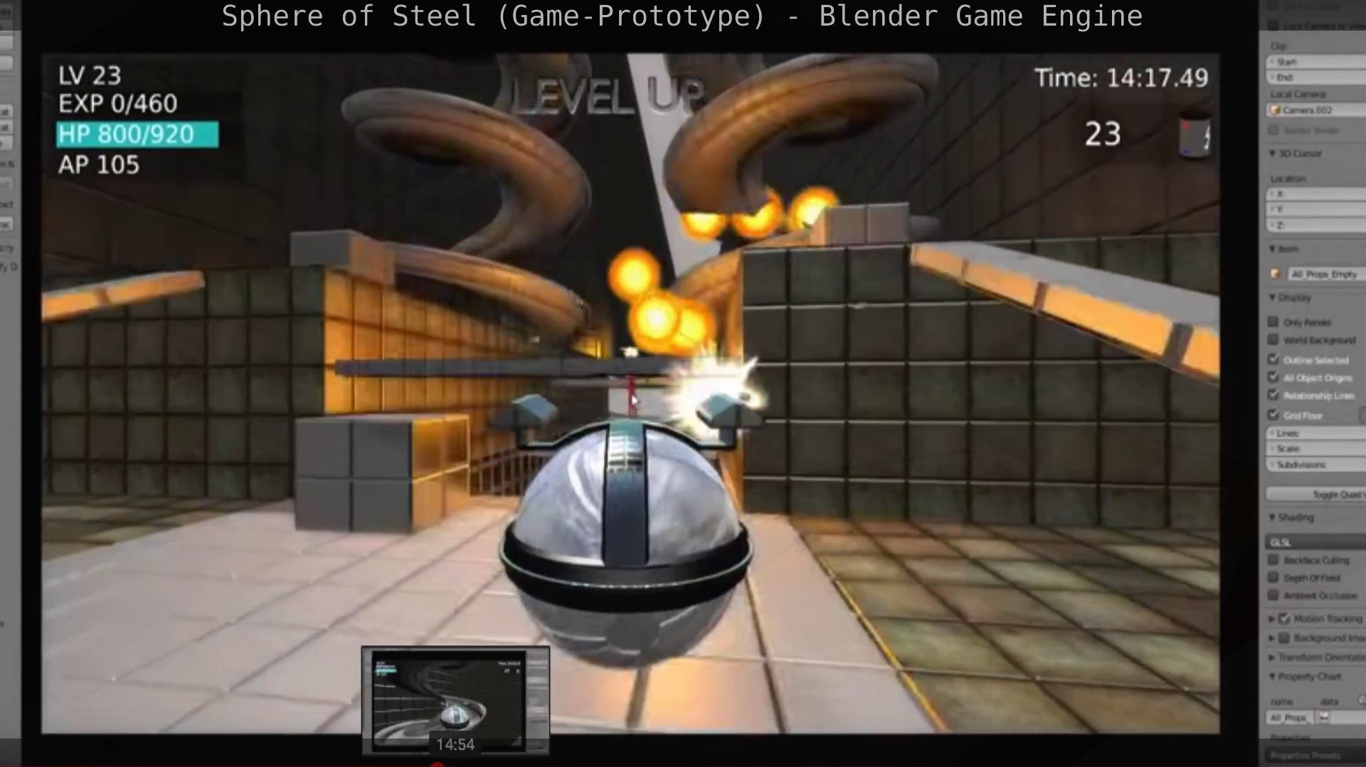 BGE SoS - Game Prototype Free 3D Model - .blend - Free3D