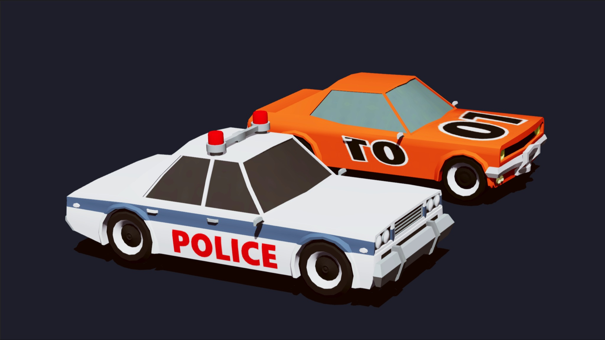 Cartoon Vehicles Low Poly Cars Free 3D Model - .fbx .blend .unity - Free3D