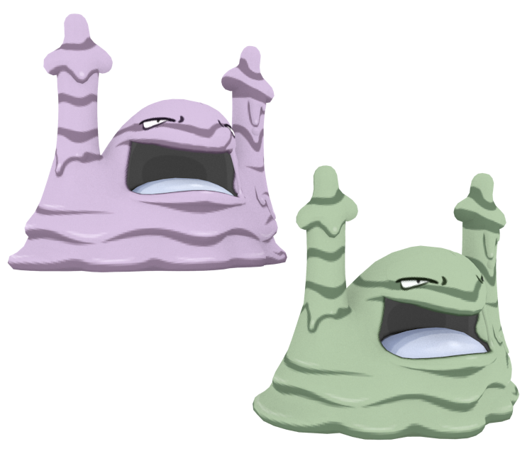 Muk (Pokemon) Free 3D Model - .dae .fbx - Free3D