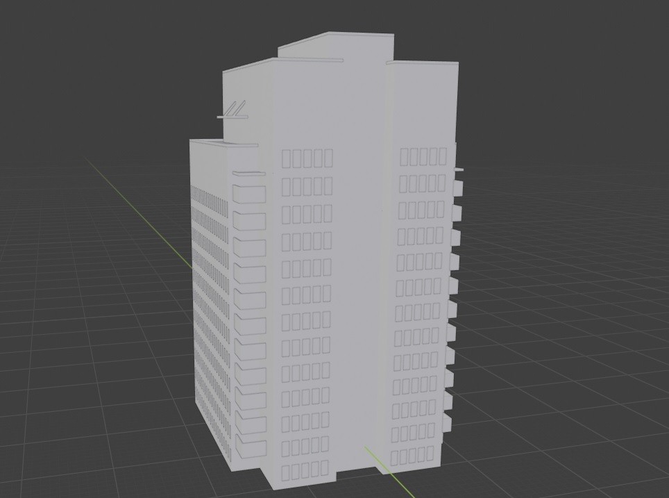 Building Free 3D Model - .blend .fbx - Free3D