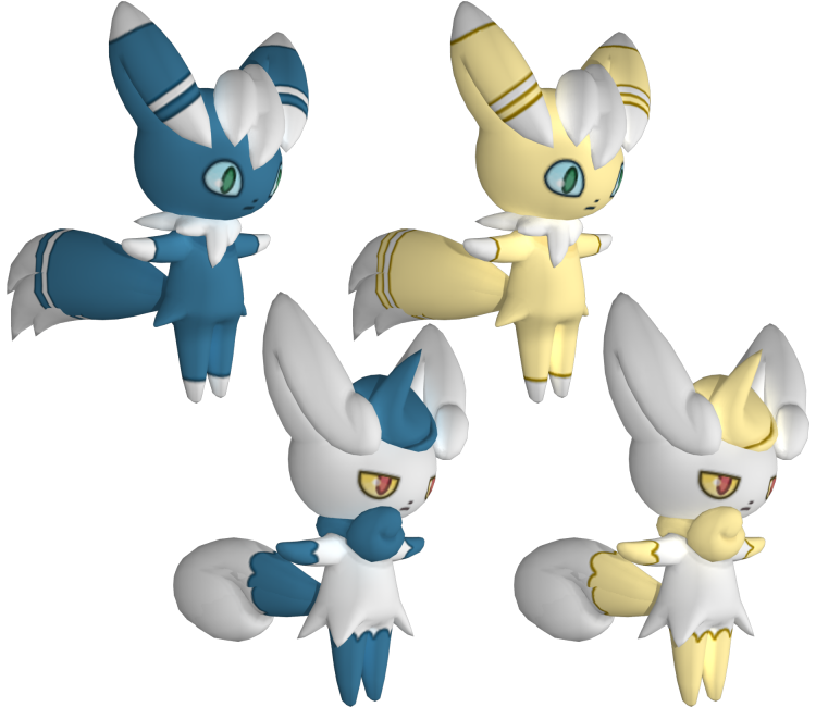 Meowstic (Pokemon) Free 3D Model - .dae .fbx - Free3D