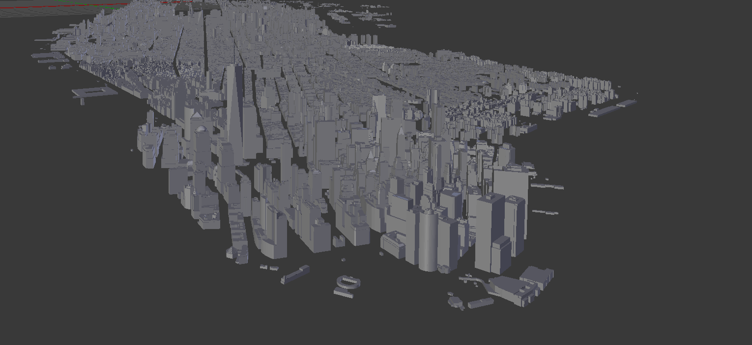 Manhattan Free 3D Model - .blend - Free3D