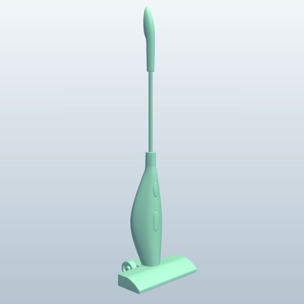 Stick vacuum cleaner v1 Free 3D Model - .obj .stl - Free3D