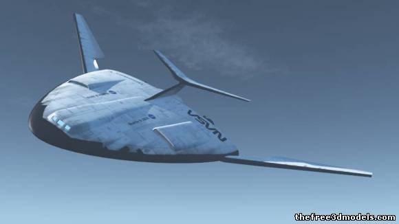 Shuttle X-2010 NASA Spacecraft Free 3D Model - .3ds .obj .sldprt - Free3D