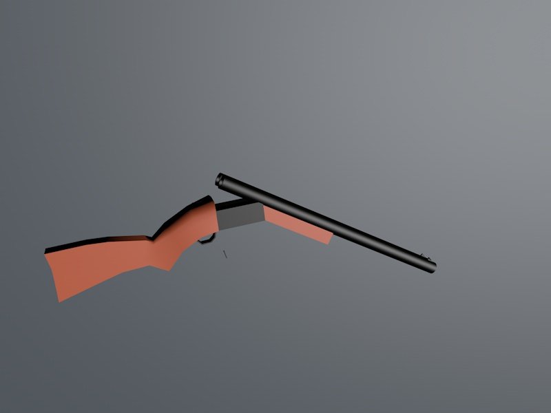 Shotgun Low Poly Pack #1 Free 3D Model - .3ds .obj .fbx .dxf - Free3D