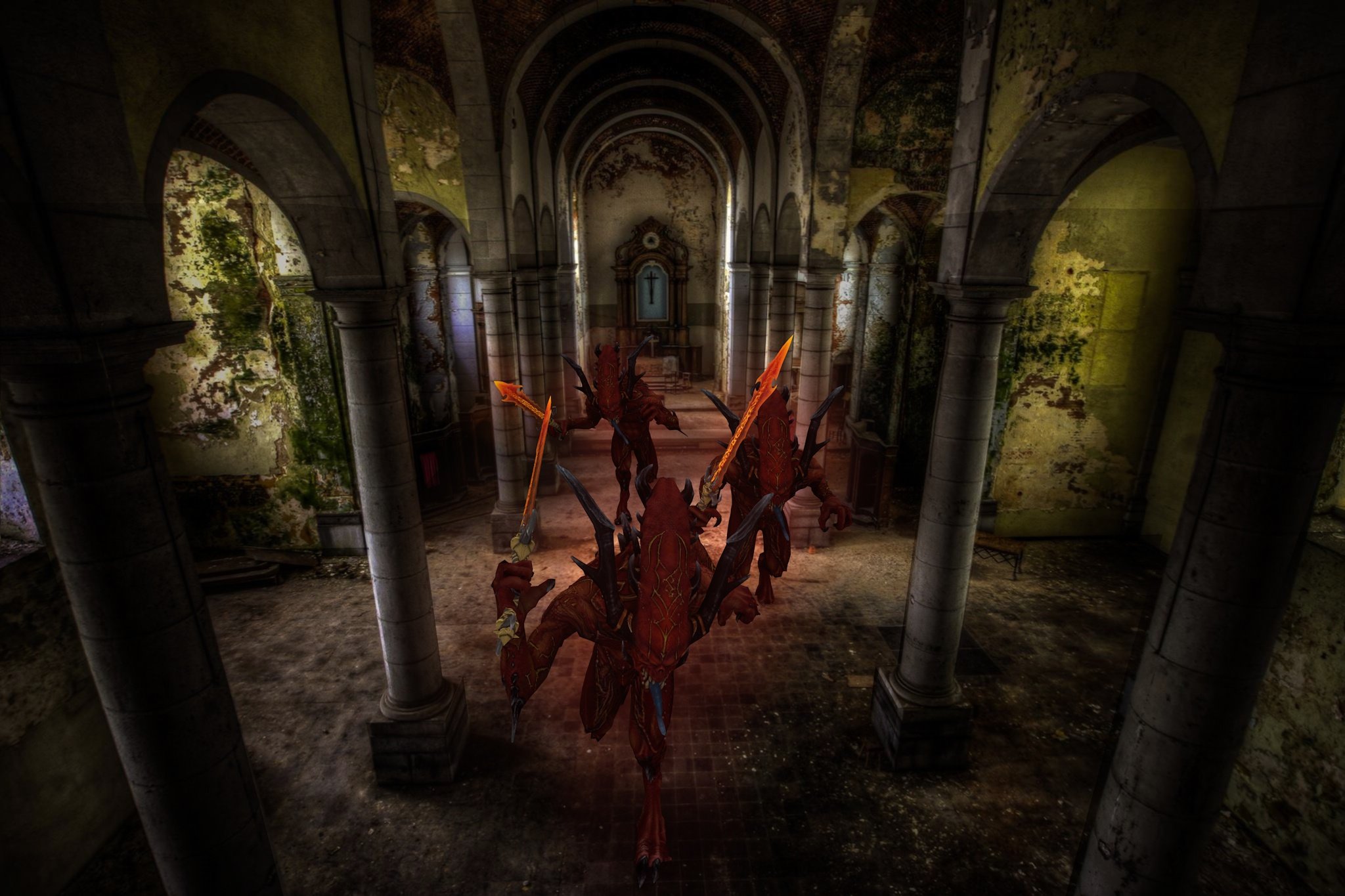 Bloodletter daemon Free 3D Model - .poser - Free3D