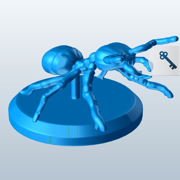 Creature Ant V2 Free 3D Model - .obj .stl - Free3D