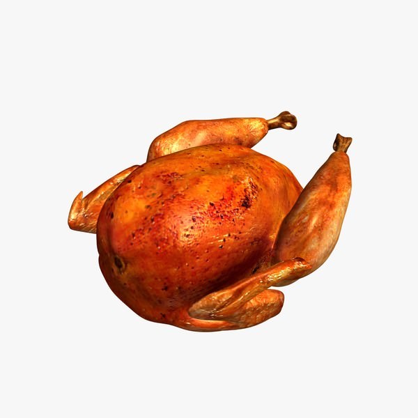 Cooked Turkey v1 Free 3D Model - .obj .stl - Free3D